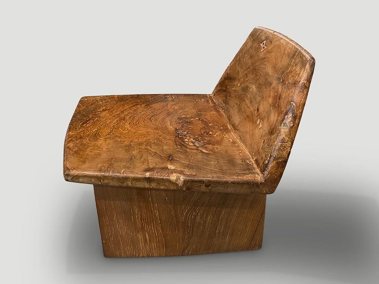 Andrianna Shamaris Low Wabi Sabi Chair or Side Table For Sale at 1stDibs