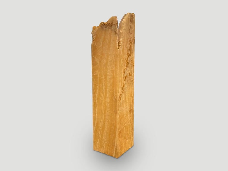 Andrianna Shamaris Onyx Floor Light For Sale at 1stDibs