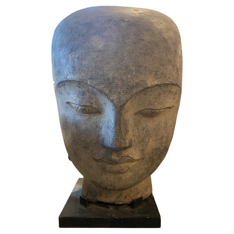 Andrianna Shamaris River Stone Monk at 1stDibs
