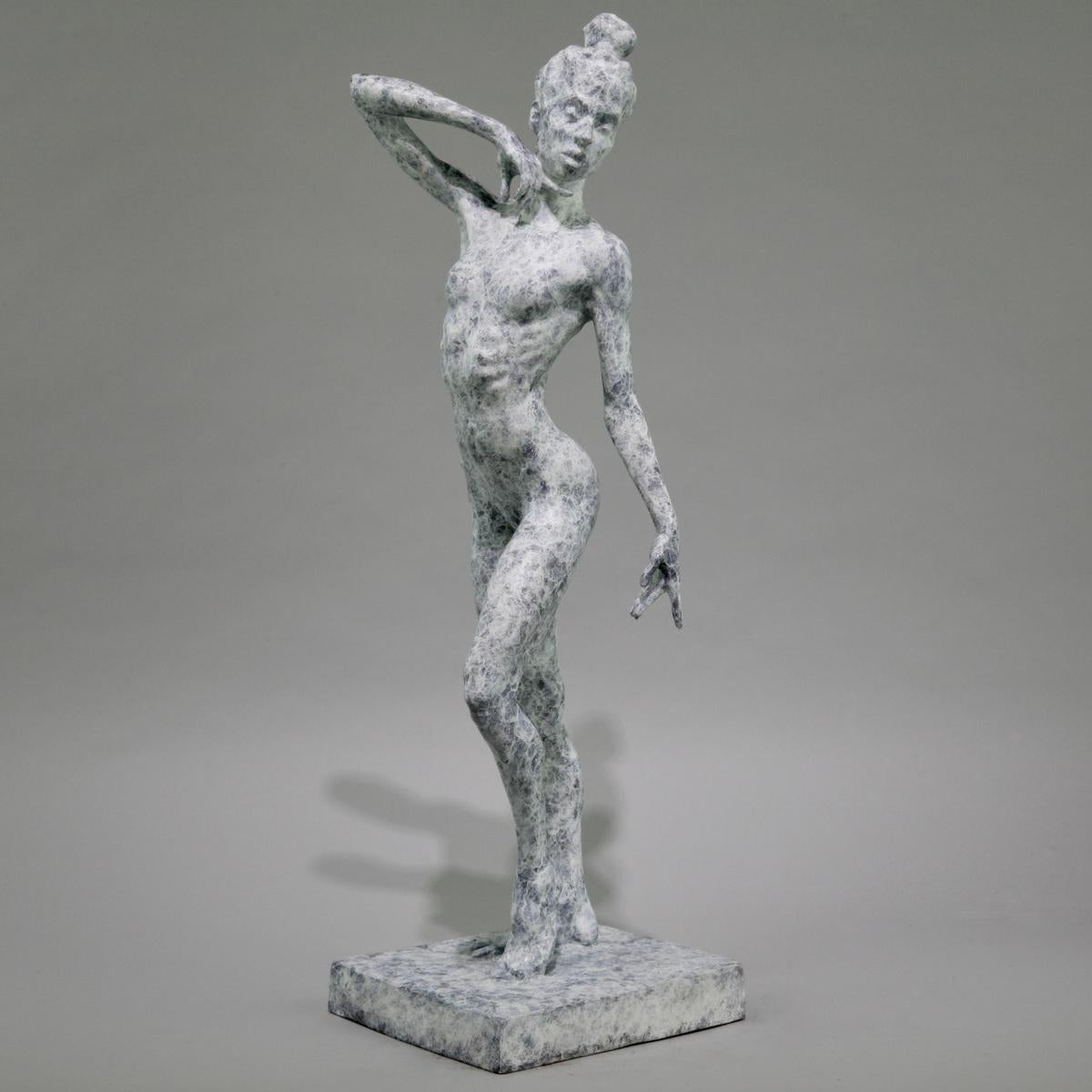 Andrzej Szymczyk Pole Dancer Bronze Sculpture Cast Female Form
