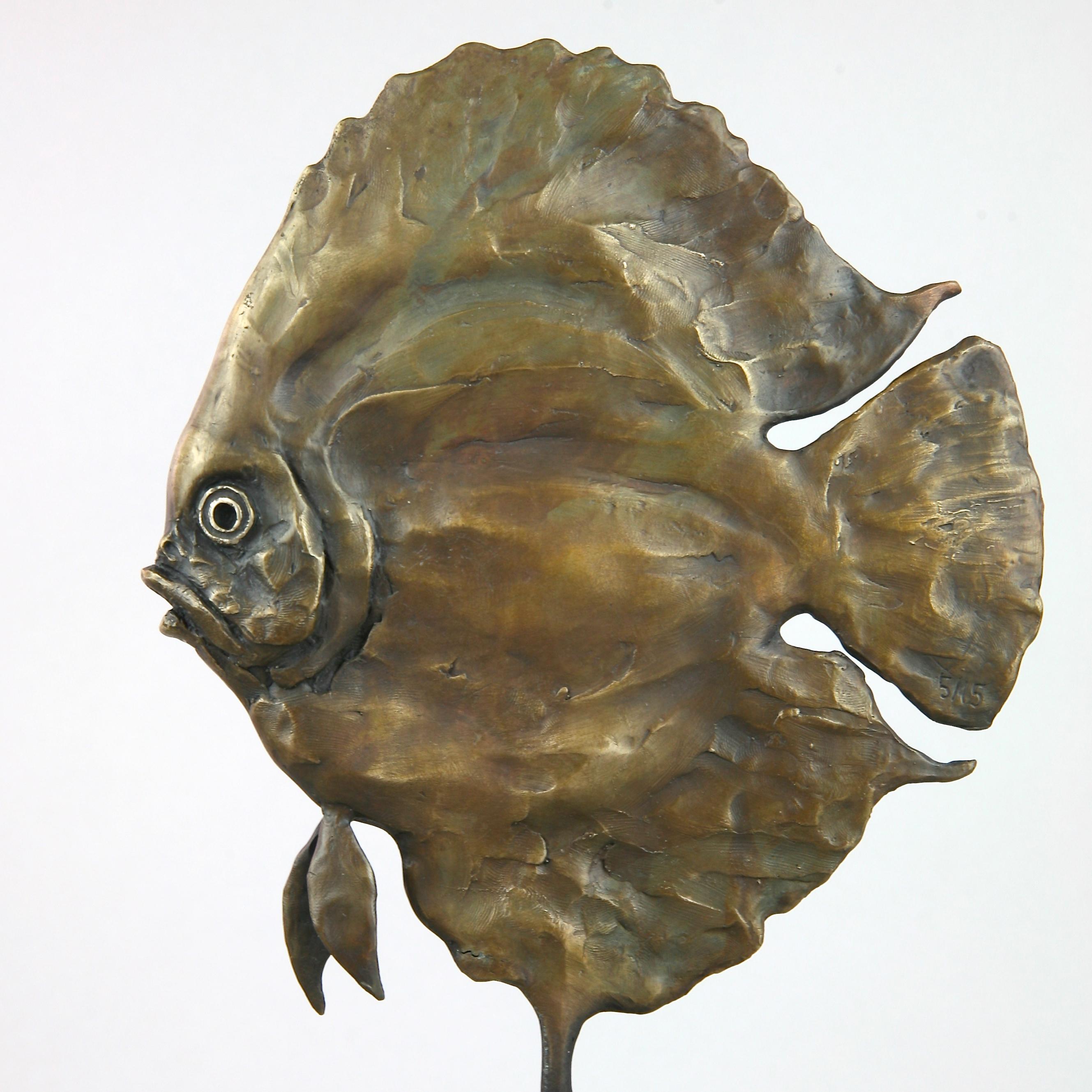 Abstract Fish Sculpture - 40 For Sale on 1stDibs