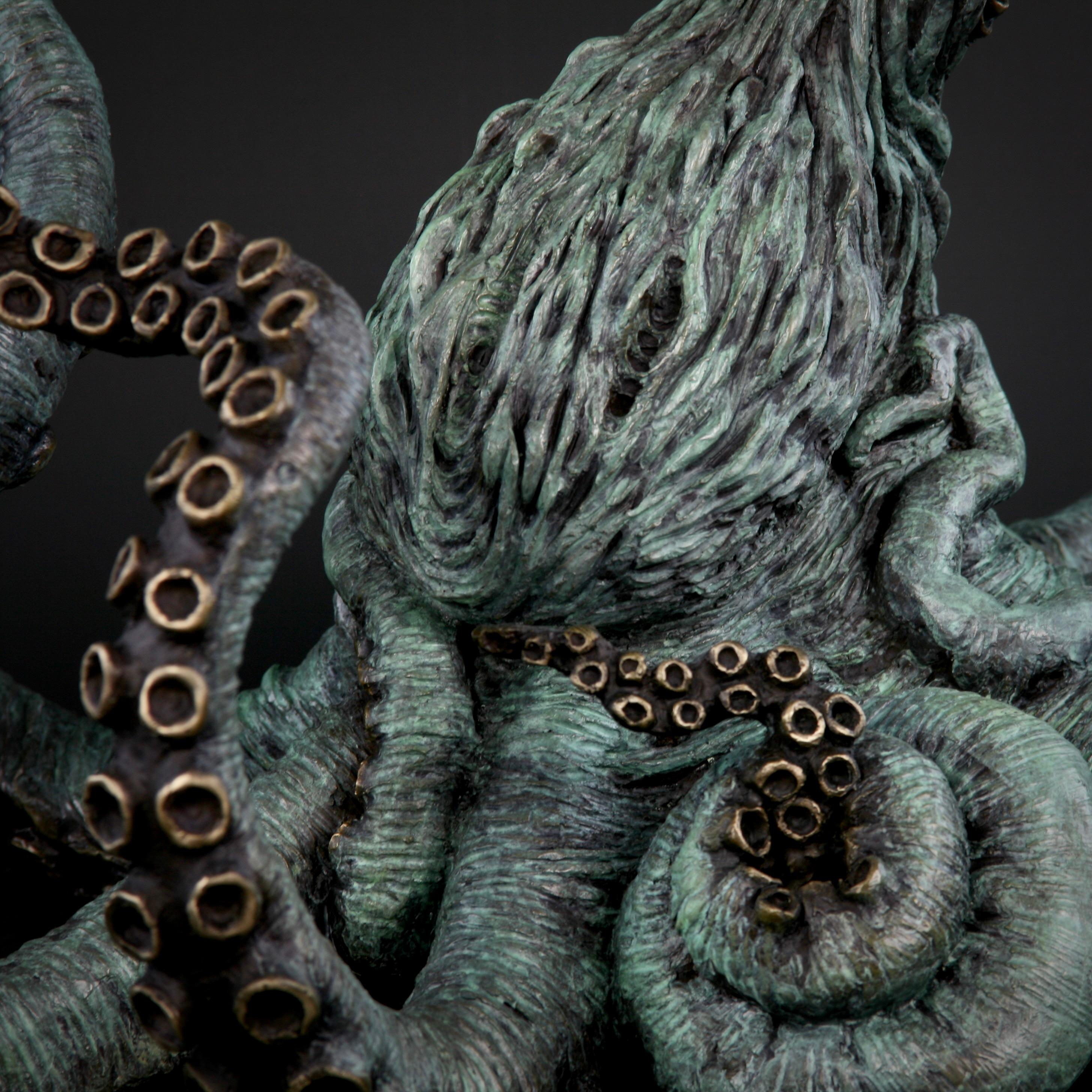 Andrzej Szymczyk - Octopus II - bronze sculpture cast marine wildlife ...