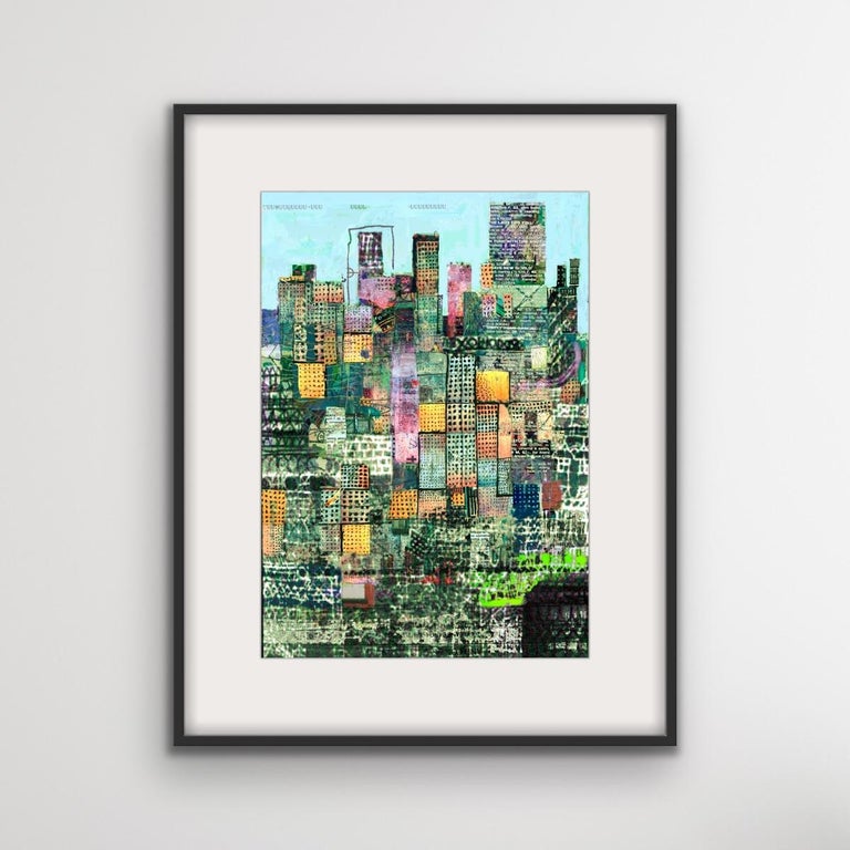 Andy Mercer - Metropolis, Andy Mercer, Contemporary art, Digital print ...