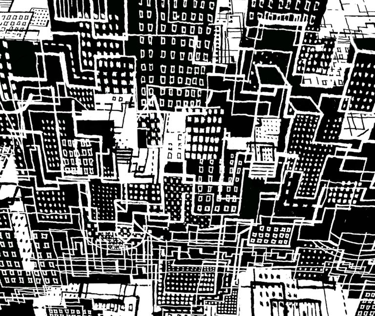 Andy Mercer - Manhattan IV, Digital on Paper For Sale at 1stDibs