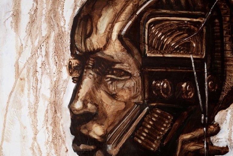 Andy Smith - Self Improvement - Surreal Android Portrait in Oil on ...