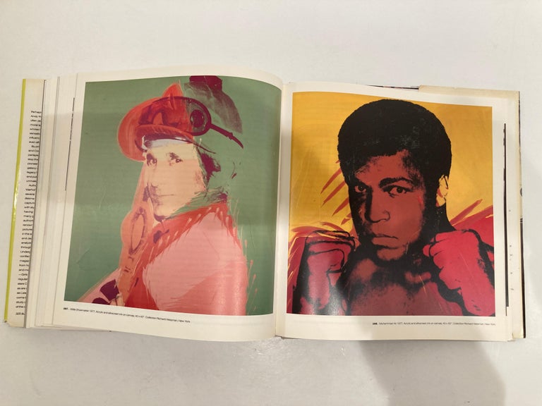 Andy Warhol by David Bourdon Collectible Poster Art Book Vintage, 1989 ...