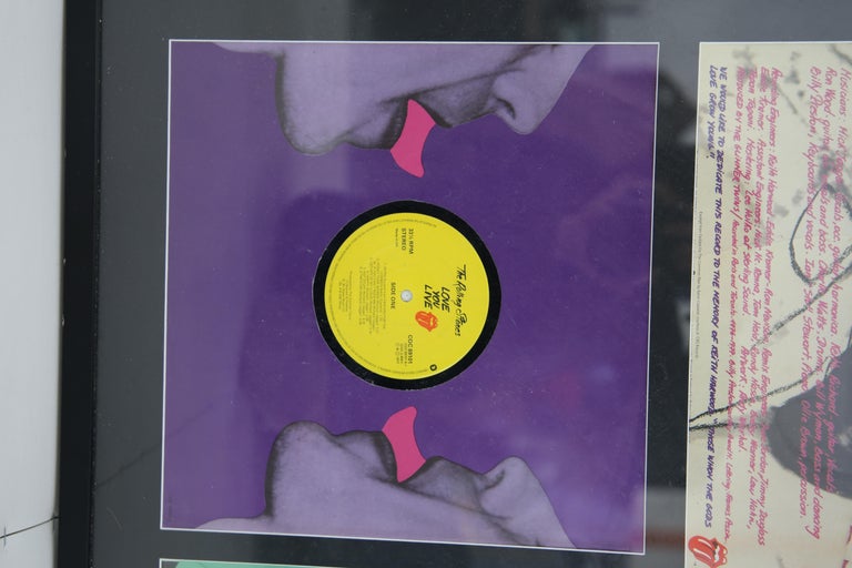 Andy Warhol Cover Album for the Rolling Stone from 1977, Original ...