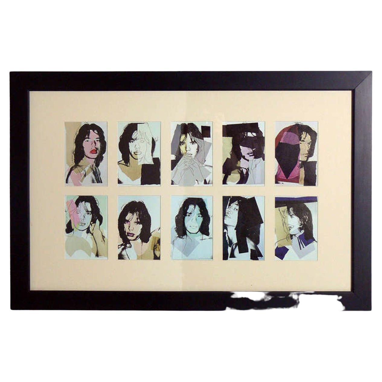 Signed Andy Warhol Torsos 1977 Lithograph Framed Prigioni Vecchie ...