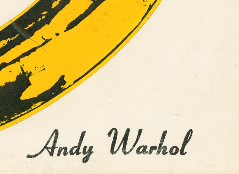 Andy Warhol - Andy Warhol Banana: Nico and The Velvet Underground vinyl ...