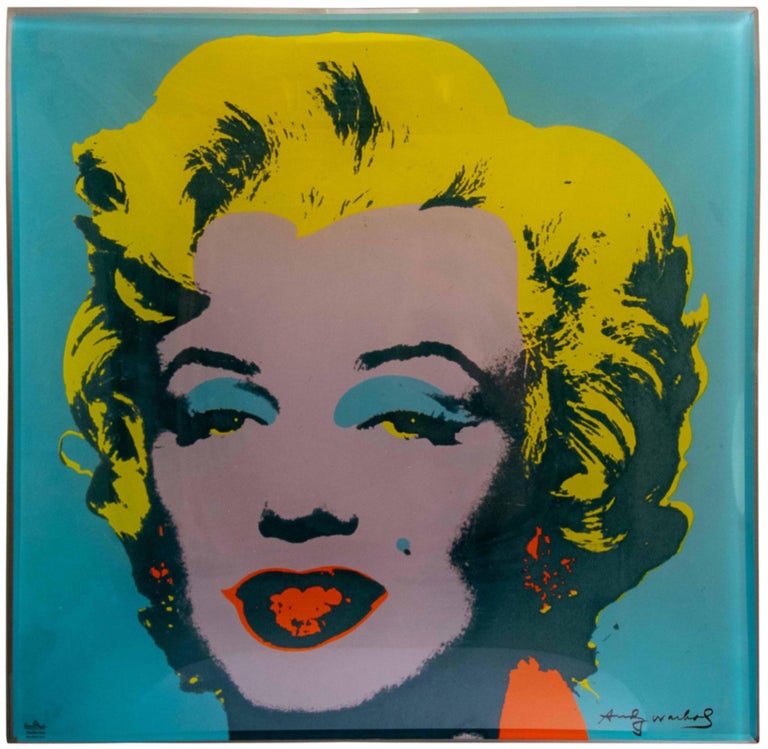 Andy Warhol - Marilyn Monroe Limited Edition Plate at 1stDibs