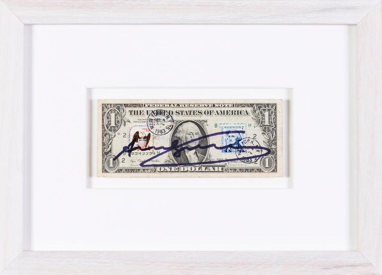 Andy Warhol - One dollar bill at 1stDibs