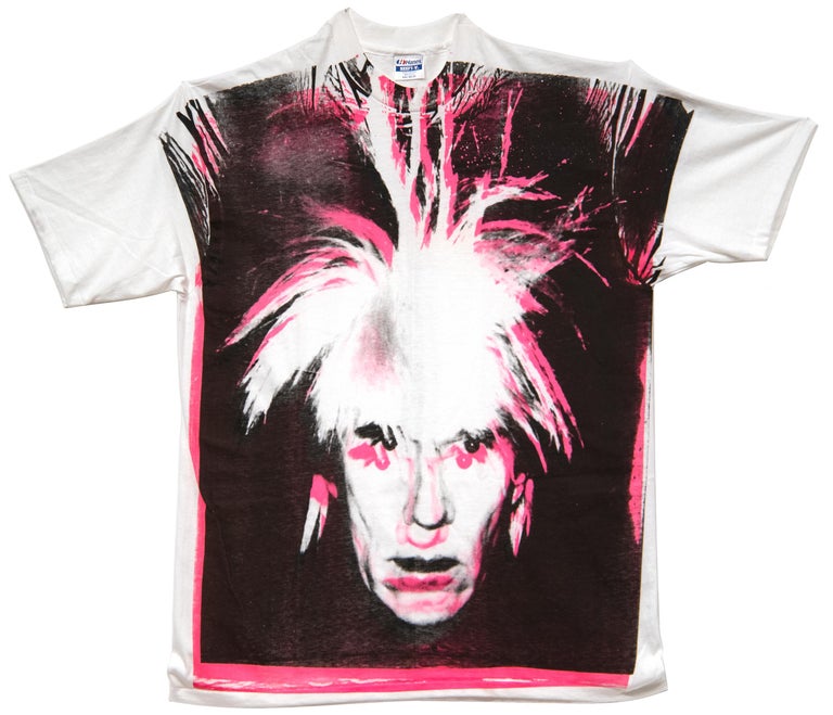 Andy Warhol - Self-Portrait with Fright Wig For Sale at 1stDibs