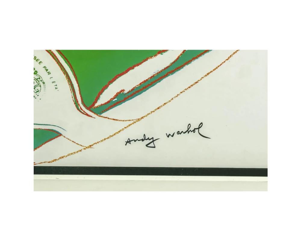 Andy Warhol Perrier Water 1983 Advertising Poster Lithograph at 1stDibs
