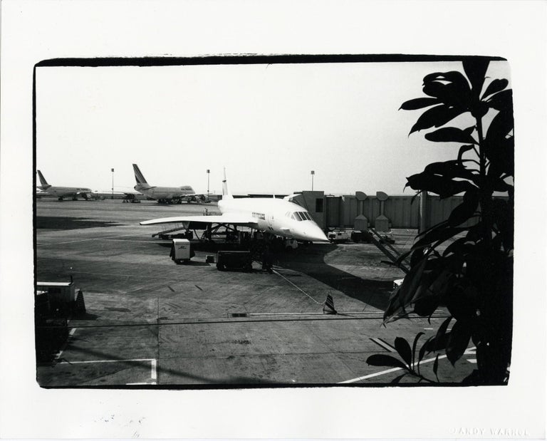 Andy Warhol - Air France Concorde at Terminal at 1stDibs