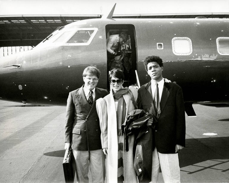 Andy Warhol - Andy Warhol, Photograph of Jean-Michel Basquiat and ...