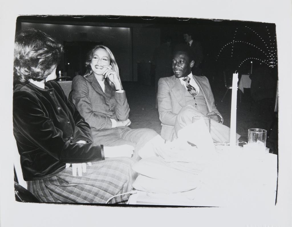 Andy Warhol - Andy Warhol, Photograph of Jerry Hall and Pele, 1980 at ...