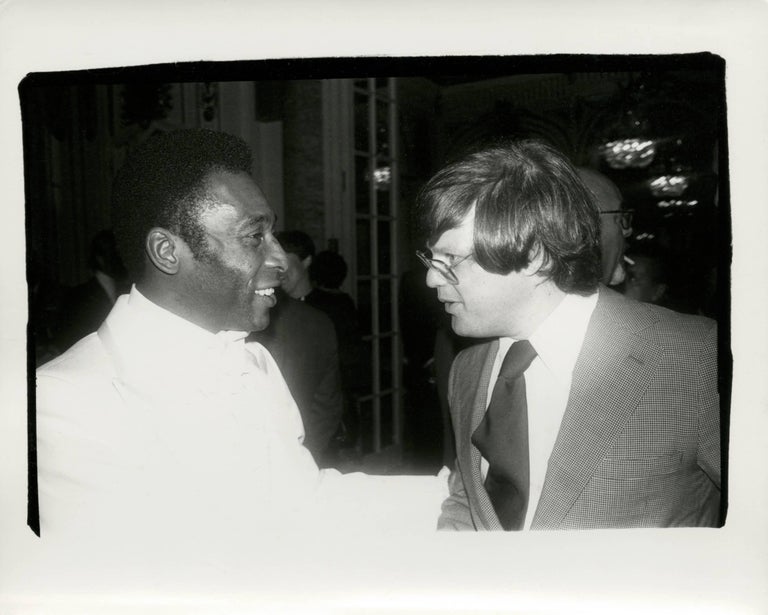Andy Warhol - Andy Warhol, Photograph of Pelé and Richard Weisman, 1977 ...