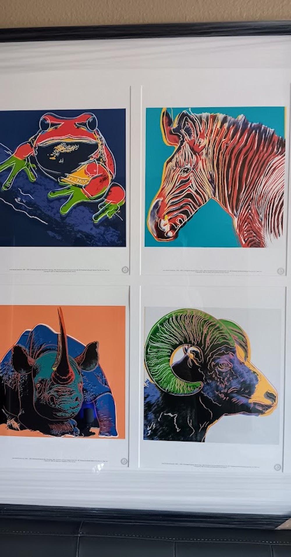 Andy Warhol's Endangered Species, 1989 ( A Portfolio of 6 Prints ...
