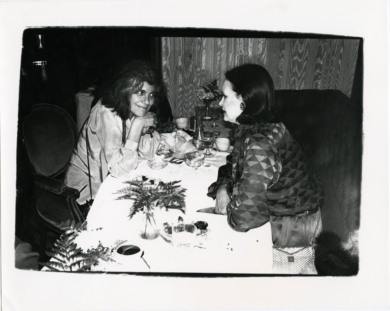 Andy Warhol - Susan Sontag and Gloria Vanderbilt For Sale at 1stDibs