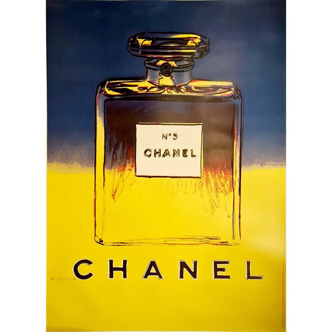 1997 Original Poster by Andy Warhol Chanel N°5 - Fashion Advertising ...