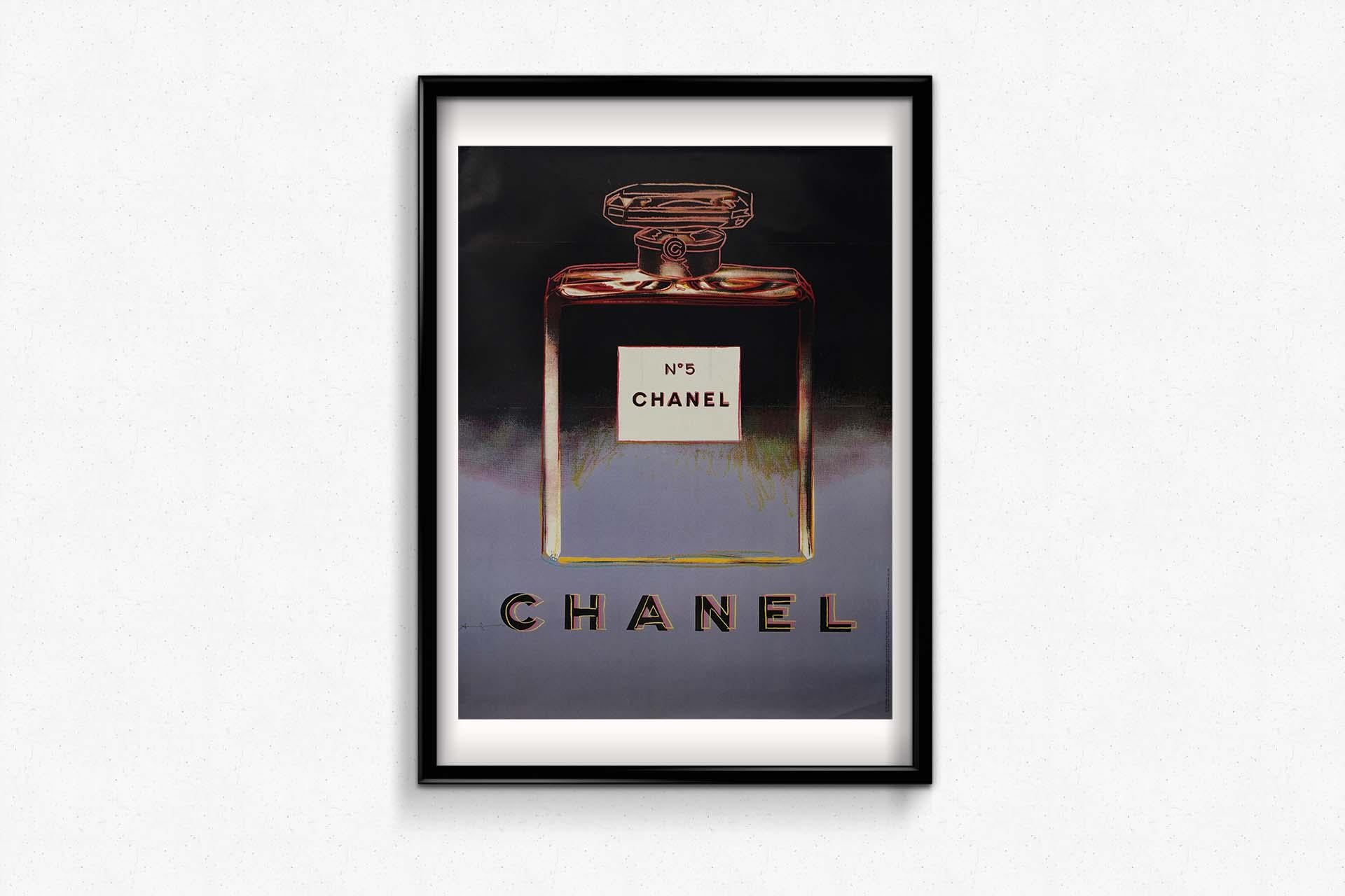 1997 Original Poster by Andy Warhol Chanel N°5 - Fashion Advertising ...