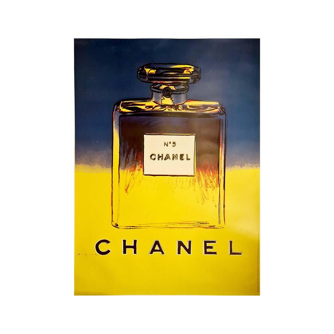 1997 Original Poster by Andy Warhol Chanel N°5 - Fashion Advertising ...