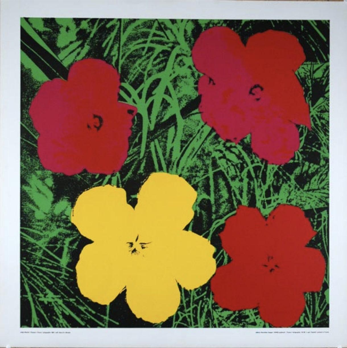Andy Warhol - Andy Warhol, Flowers (Red) For Sale at 1stDibs