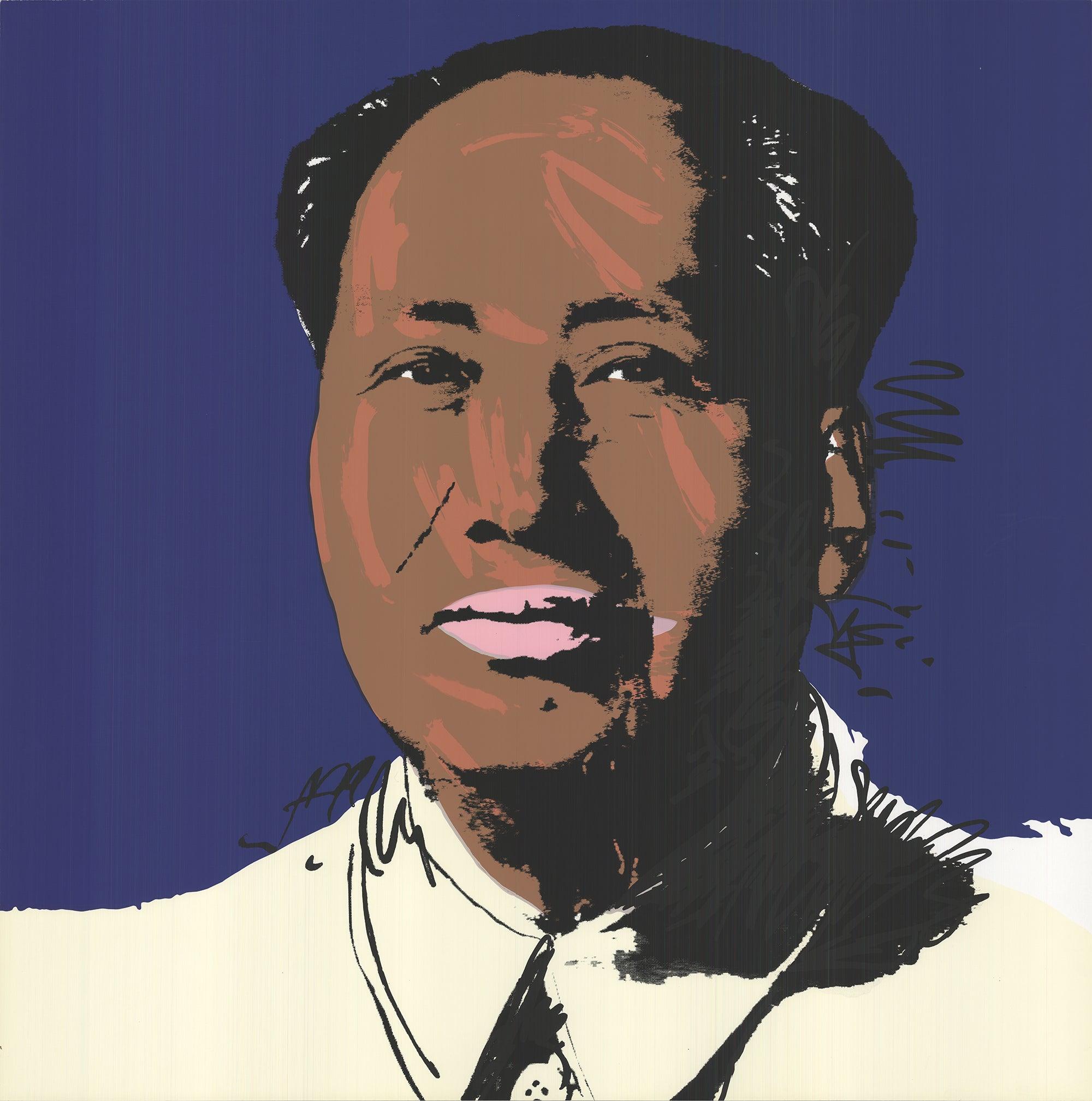 Andy Warhol 'Mao (After) #98' 1972- Serigraph For Sale at 1stDibs