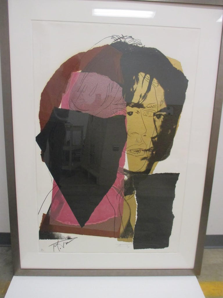 Andy Warhol - Andy Warhol 'Mick Jagger' Screenprint 1975 For Sale at ...