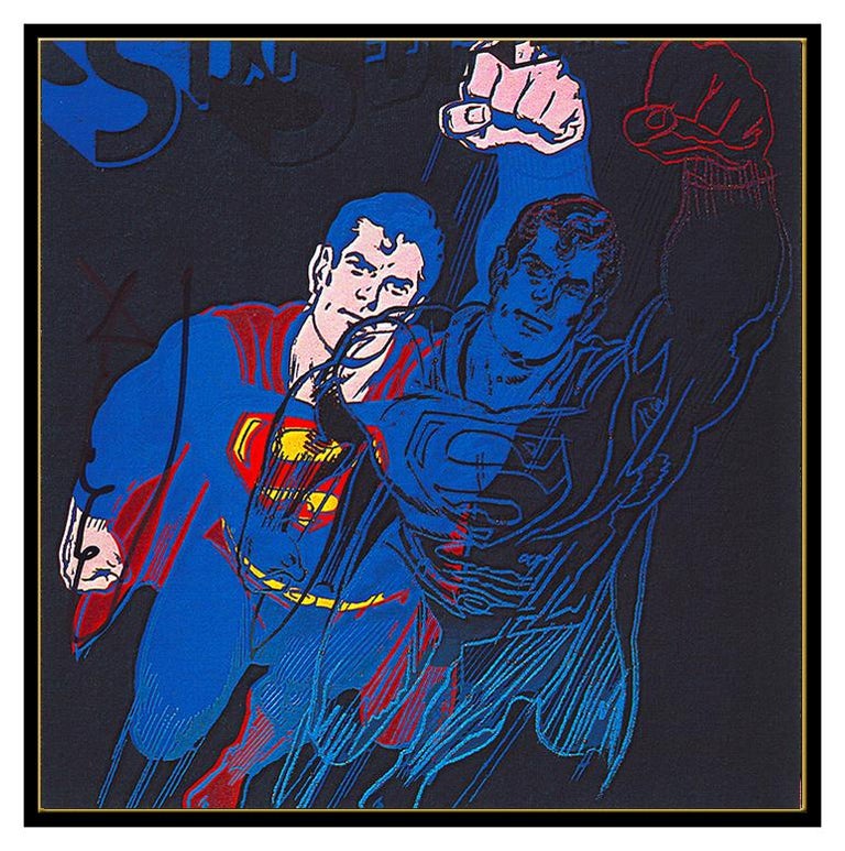 Andy Warhol - Andy Warhol Original Signed Offset Color Lithograph ...