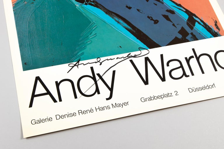 Andy Warhol - Andy Warhol, Russel Means (American Indian) - Signed ...