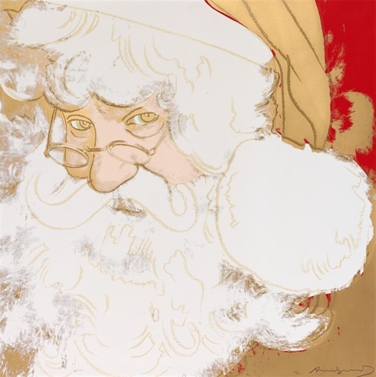 Andy Warhol - Andy Warhol 'Santa Claus' Screenprint 1981 For Sale at ...