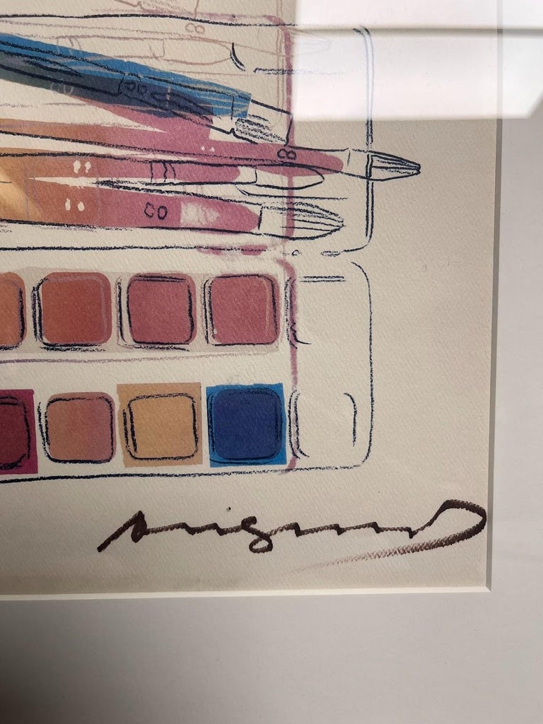 Andy Warhol - Andy Warhol ''Watercolour Paint Kit with Brushes'' Offset ...