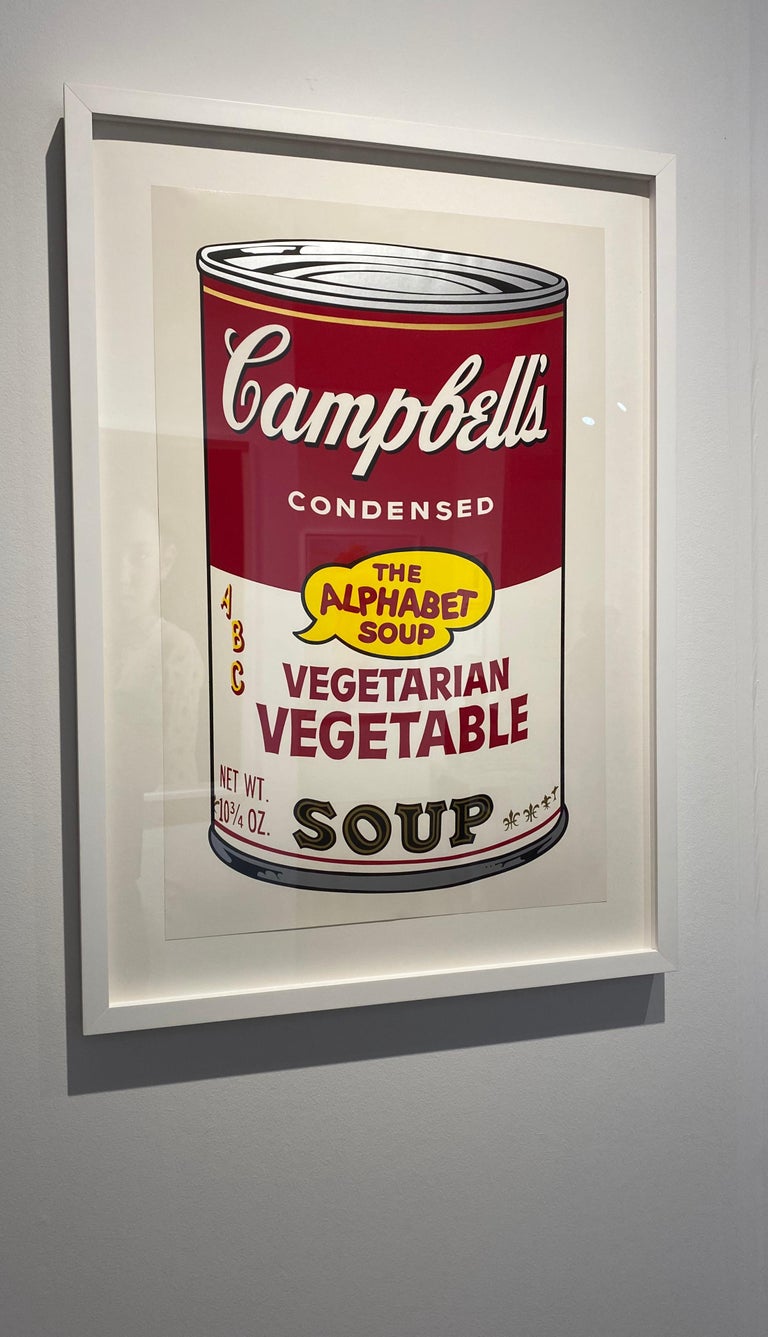 Andy Warhol - Campbell's Soup II, Vegetarian Vegetable F&S II.56 at 1stDibs