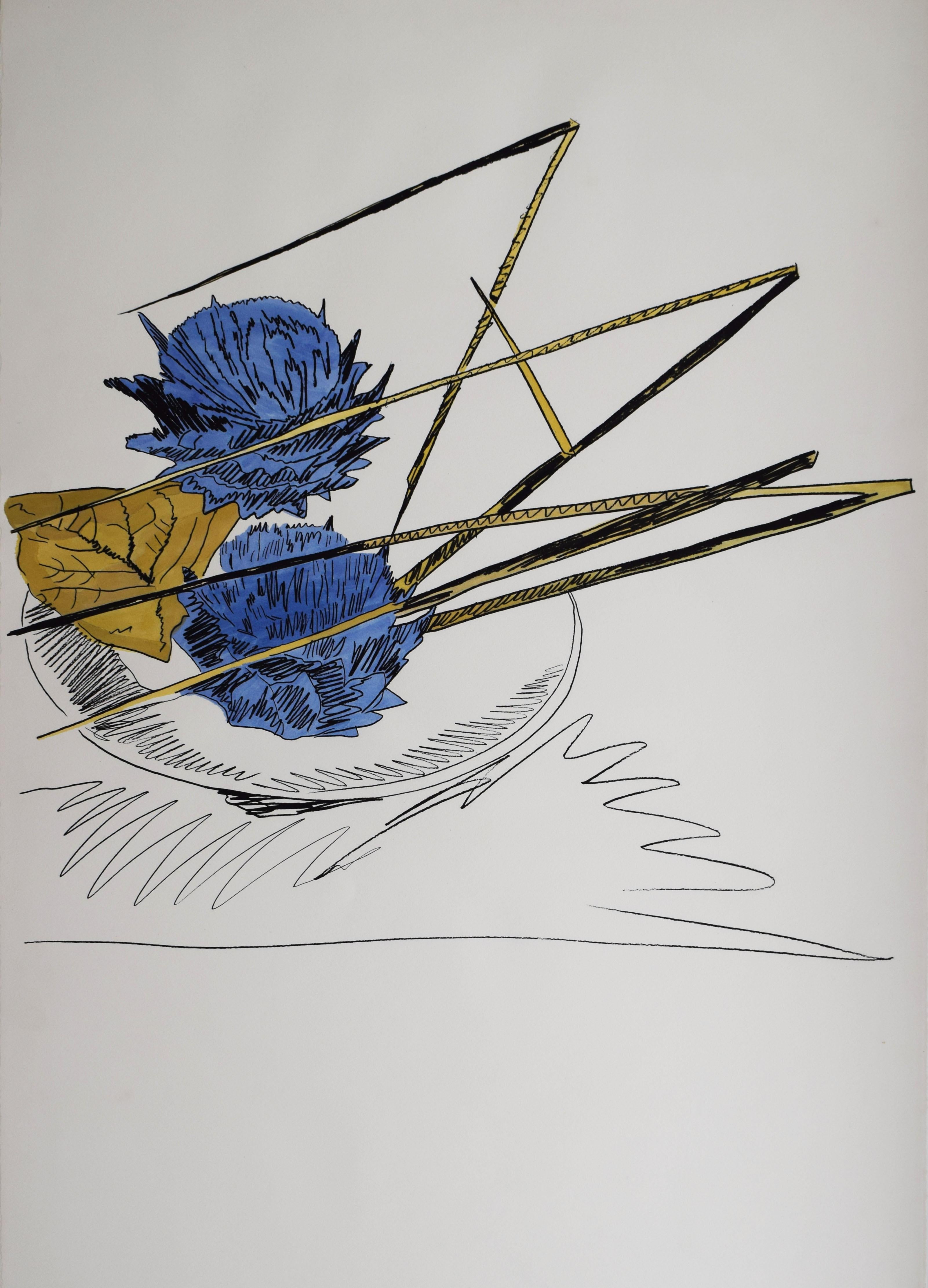 Andy Warhol - Ingrid Bergman The Nun - lithographie moderne originale ...