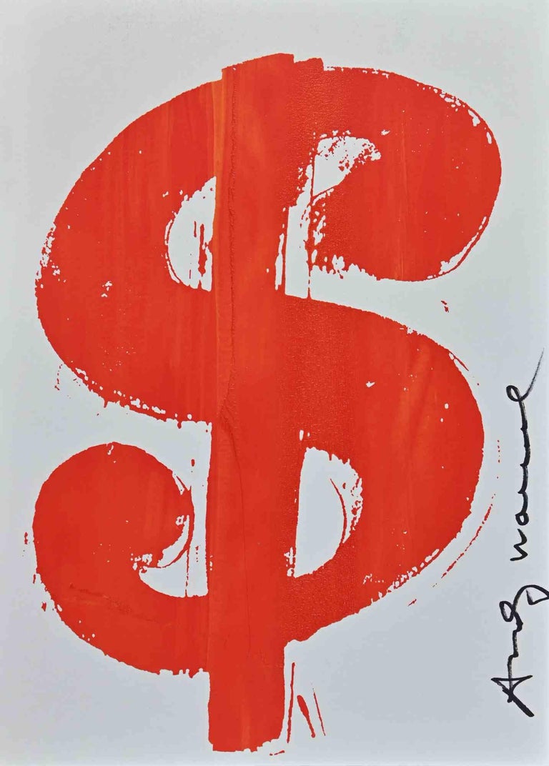 Dollar Sign Red Vintage Screen Print 1982 At 1stDibs dollar-sign-red-vintage-screen-print-1982-at-1stdibs