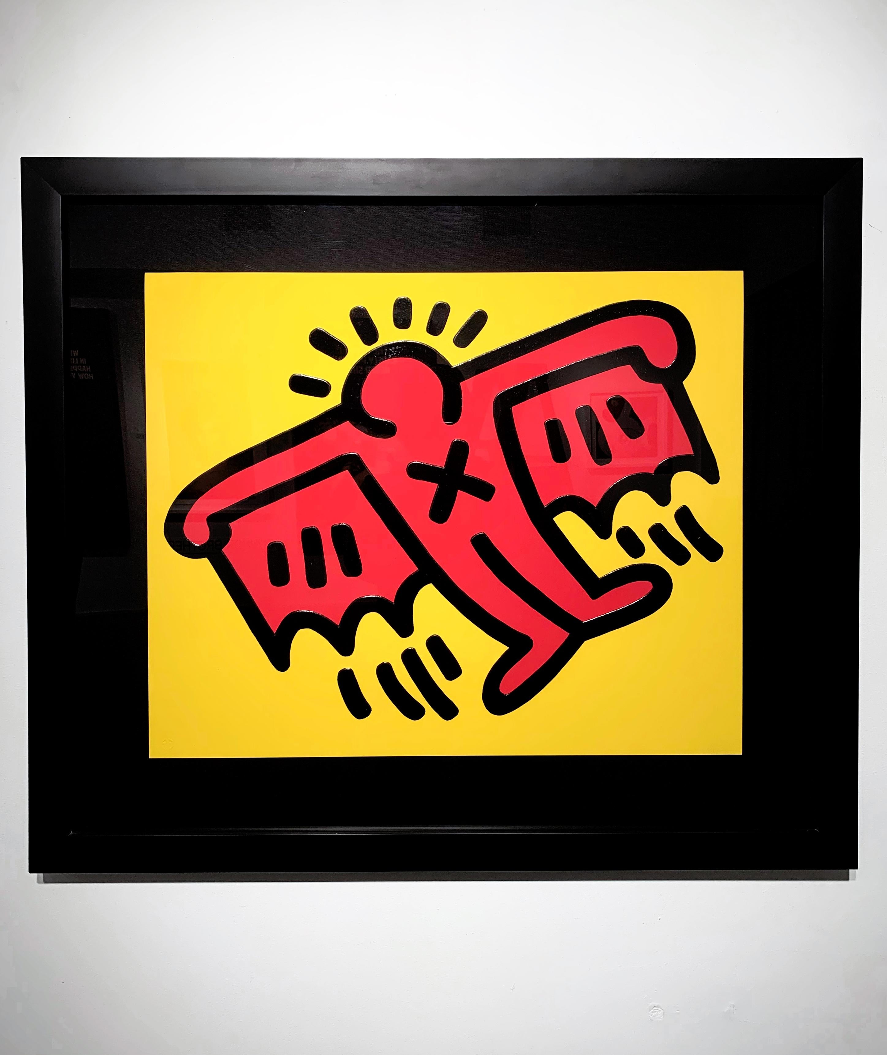 Keith Haring - Flying Devil at 1stDibs | keith haring flying devil ...