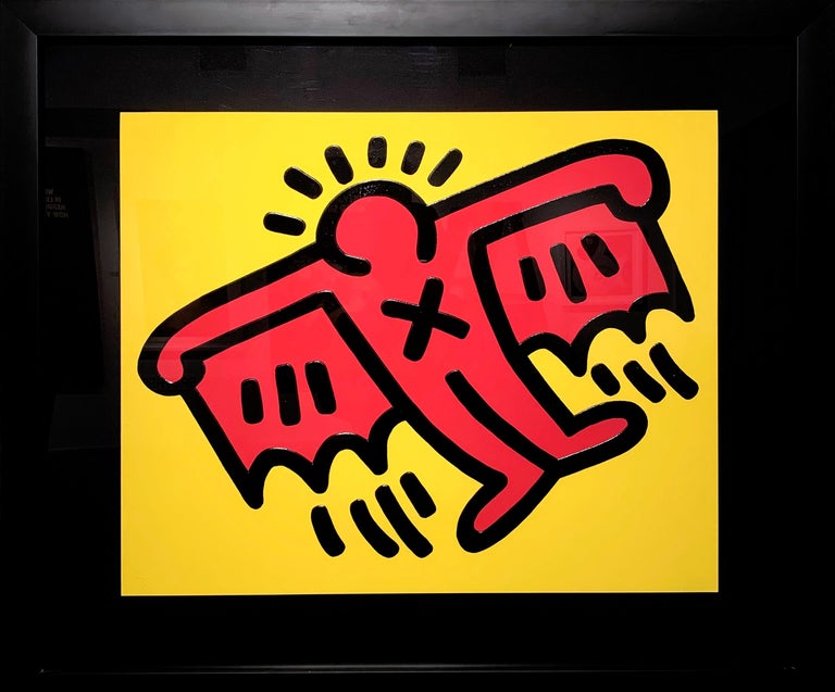 Keith Haring - Flying Devil at 1stDibs