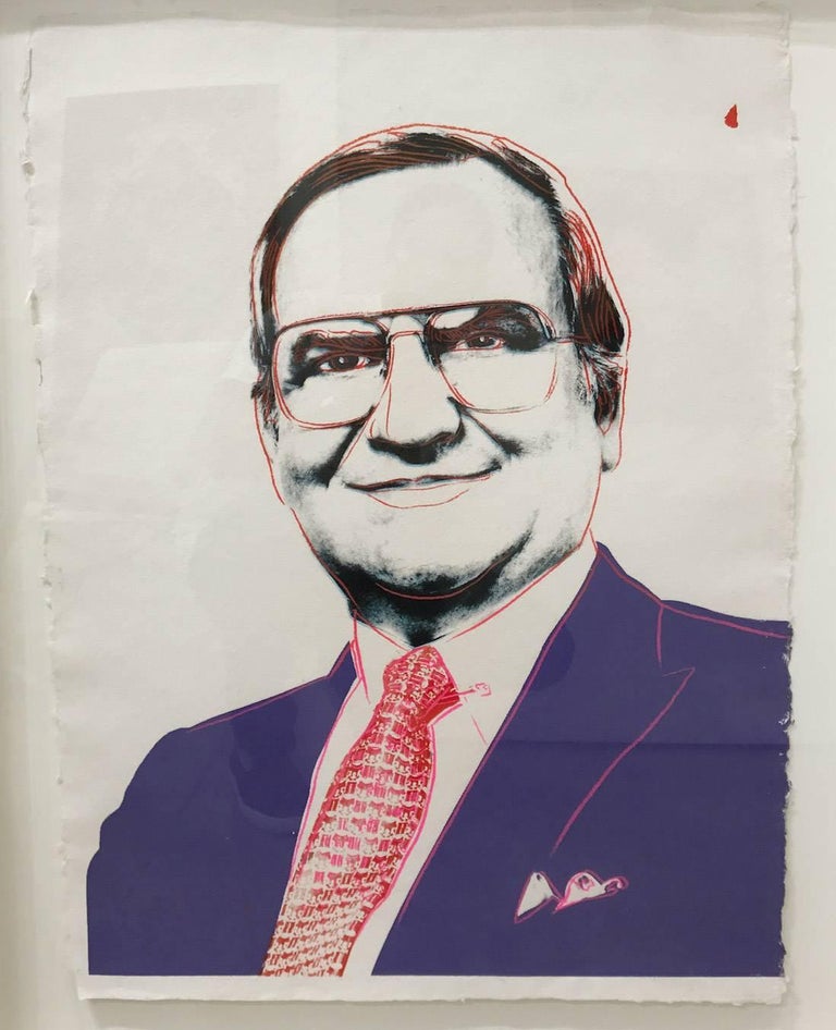 Andy Warhol - Lee Iacocca For Sale at 1stDibs