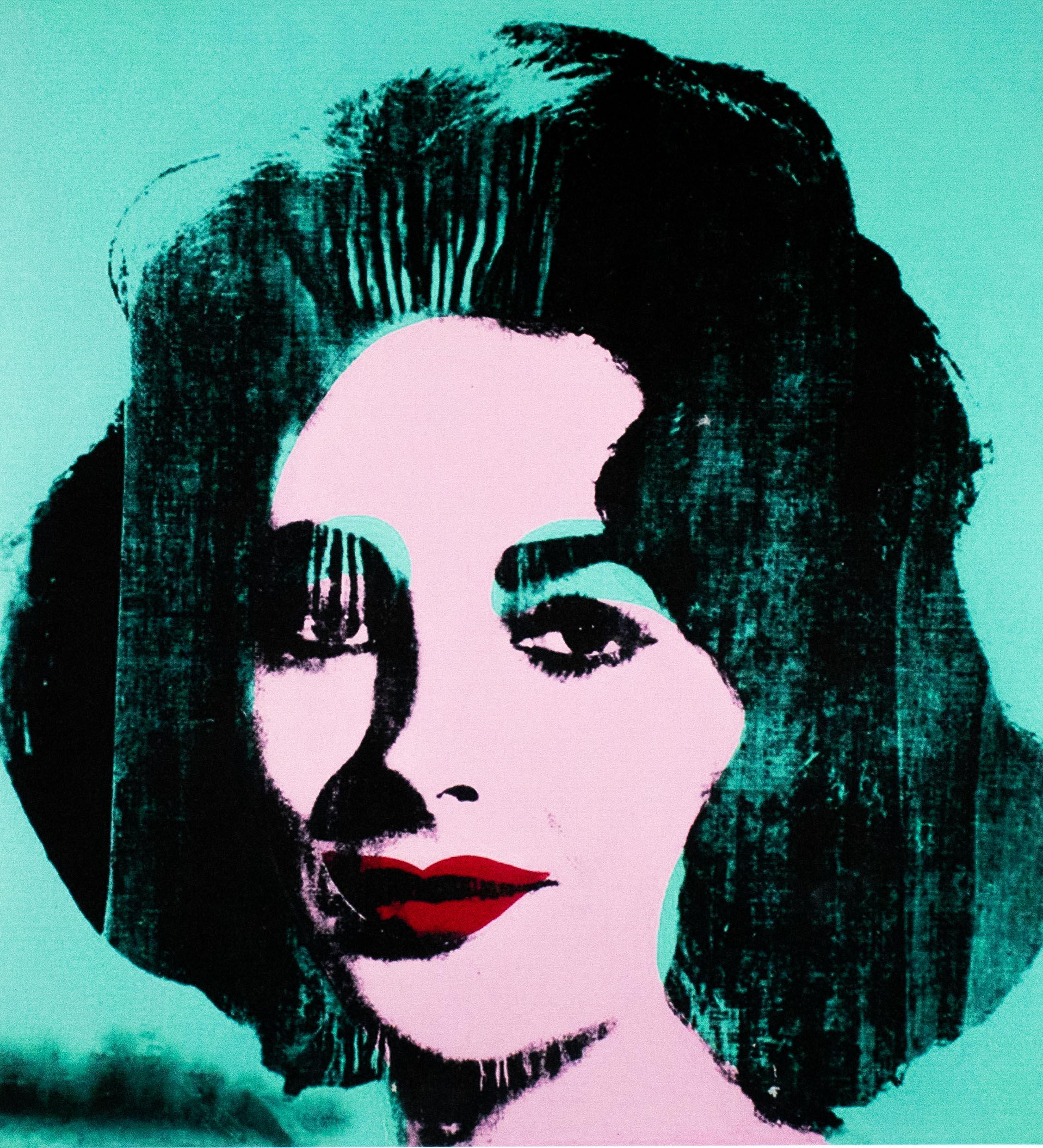 Andy Warhol - Liz Taylor - 1983 - Original Lithograph - Limited Edition ...