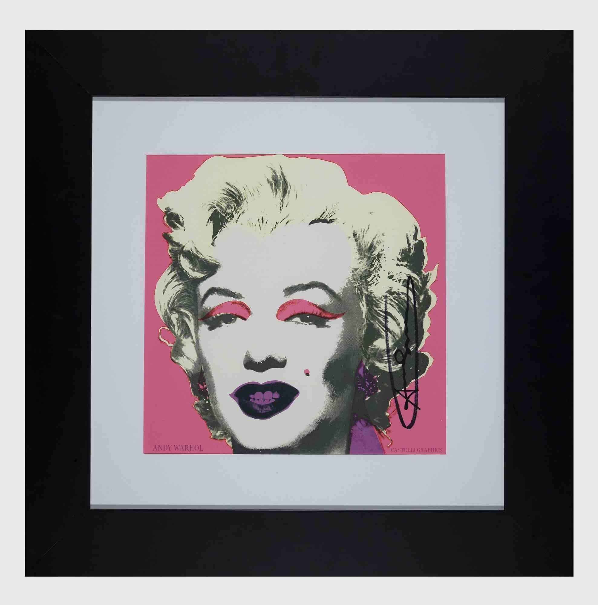 Andy Warhol - Marilyn Monroe Announcement - Original Screen Print by ...