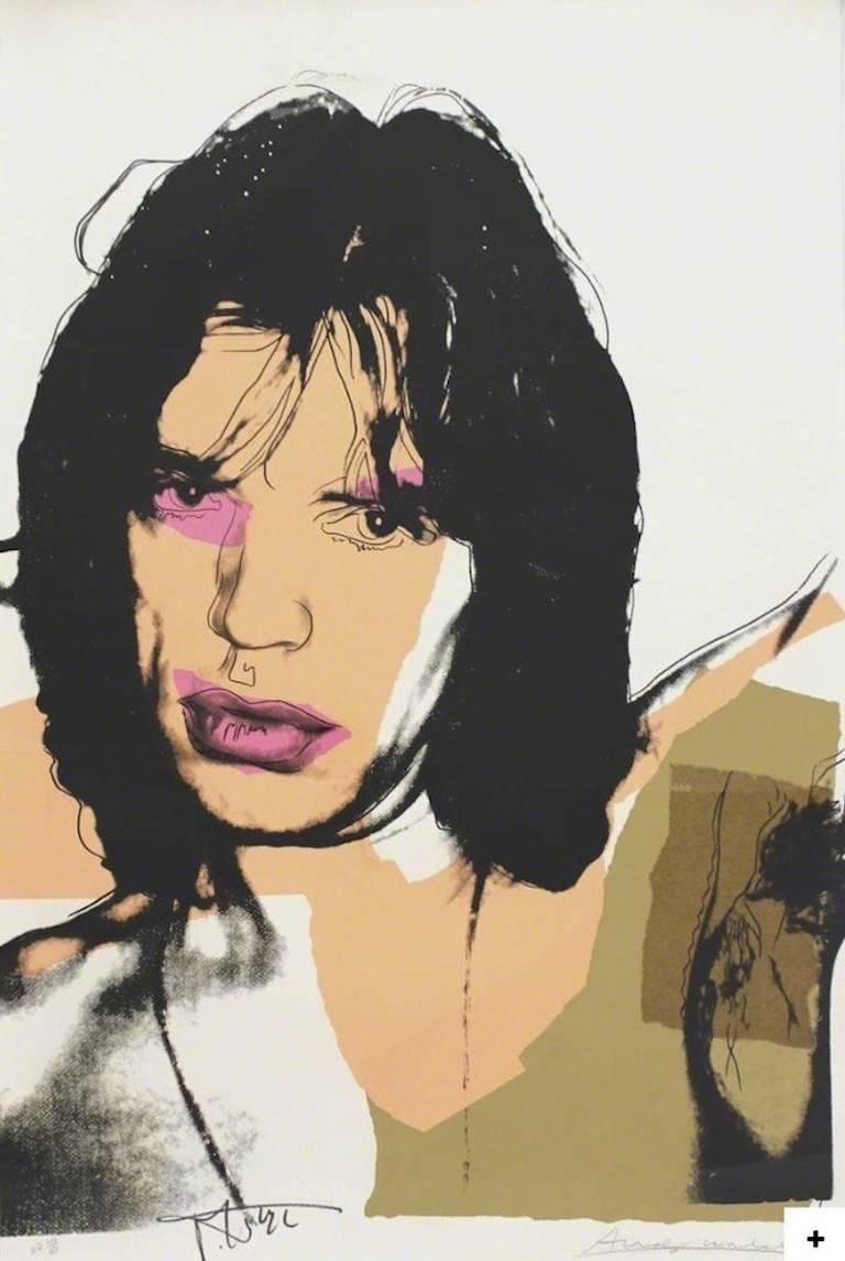 Andy Warhol - Mick Jagger (#11.141) at 1stDibs