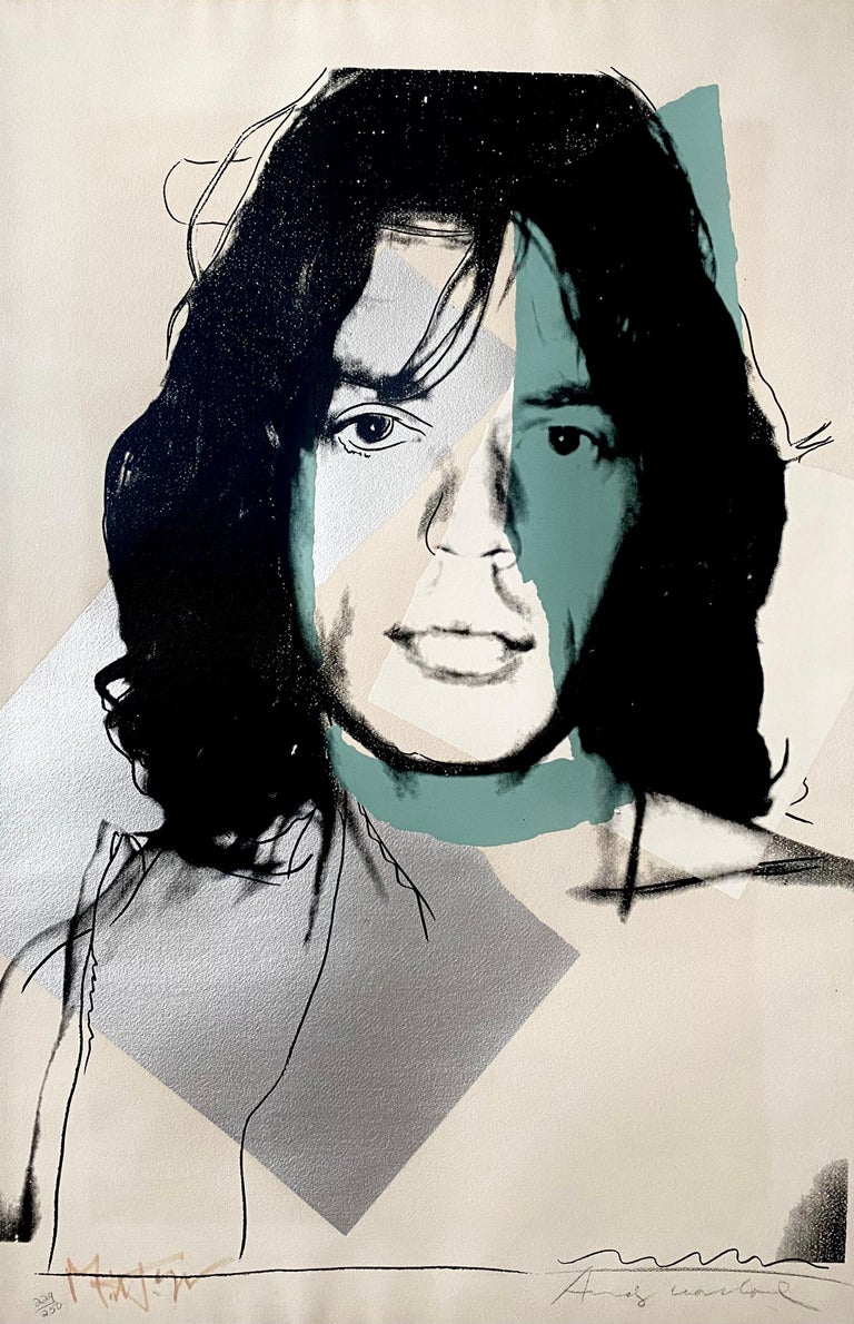 Andy Warhol - Mick Jagger (FS II 138) at 1stDibs