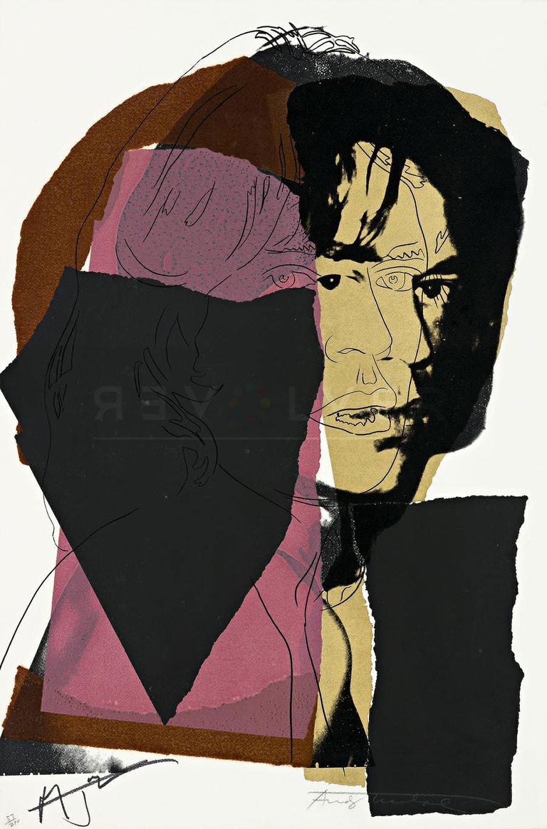 Andy Warhol - Mick Jagger (FS II.139) For Sale at 1stDibs