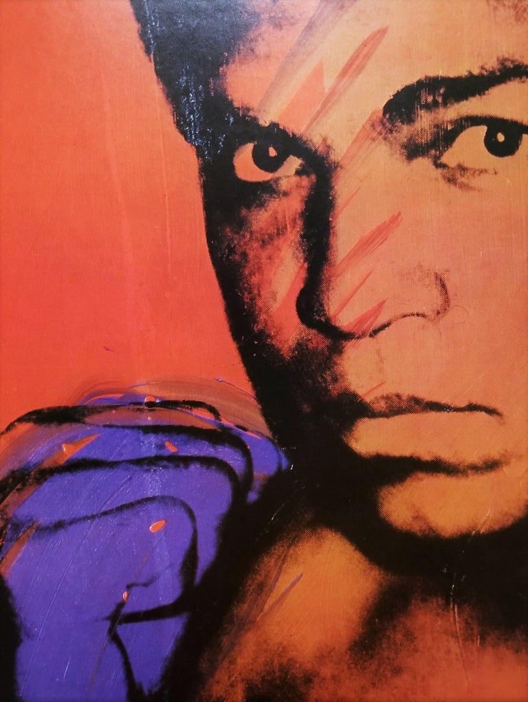 Muhammad Ali by Andy Warhol Poster (Signed) at 1stDibs