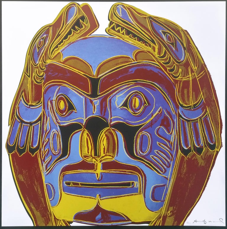 Andy Warhol - NORTHWEST COAST MASK FS II.380 For Sale at 1stDibs