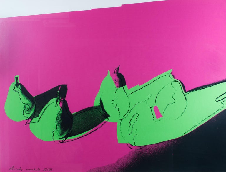 Andy Warhol - "Pears" Portfolio Space Fruit: Still Life For Sale at 1stDibs