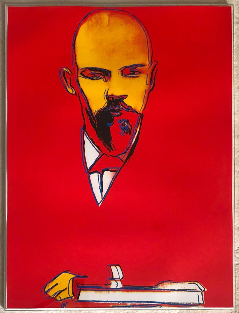 Andy Warhol - Red Lenin F&S II.403 at 1stDibs