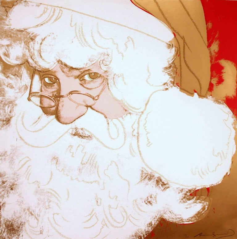 Andy Warhol - Santa Claus (FS II.266) For Sale at 1stDibs