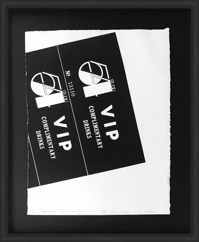 Studio 54 Invitation